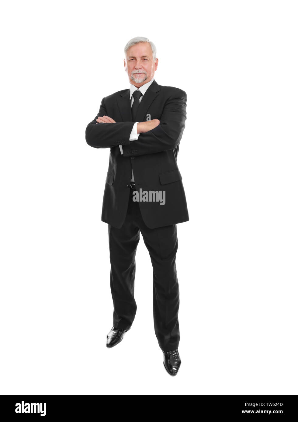 Middle Aged Man In Suit