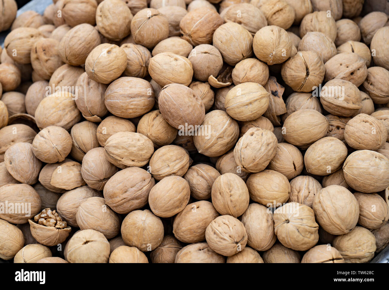 Local specialty thin-skinned walnuts Stock Photo - Alamy