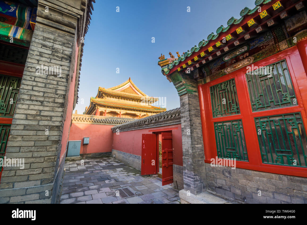 Architecture Scenery of the National Palace Museum in Shenyang ...