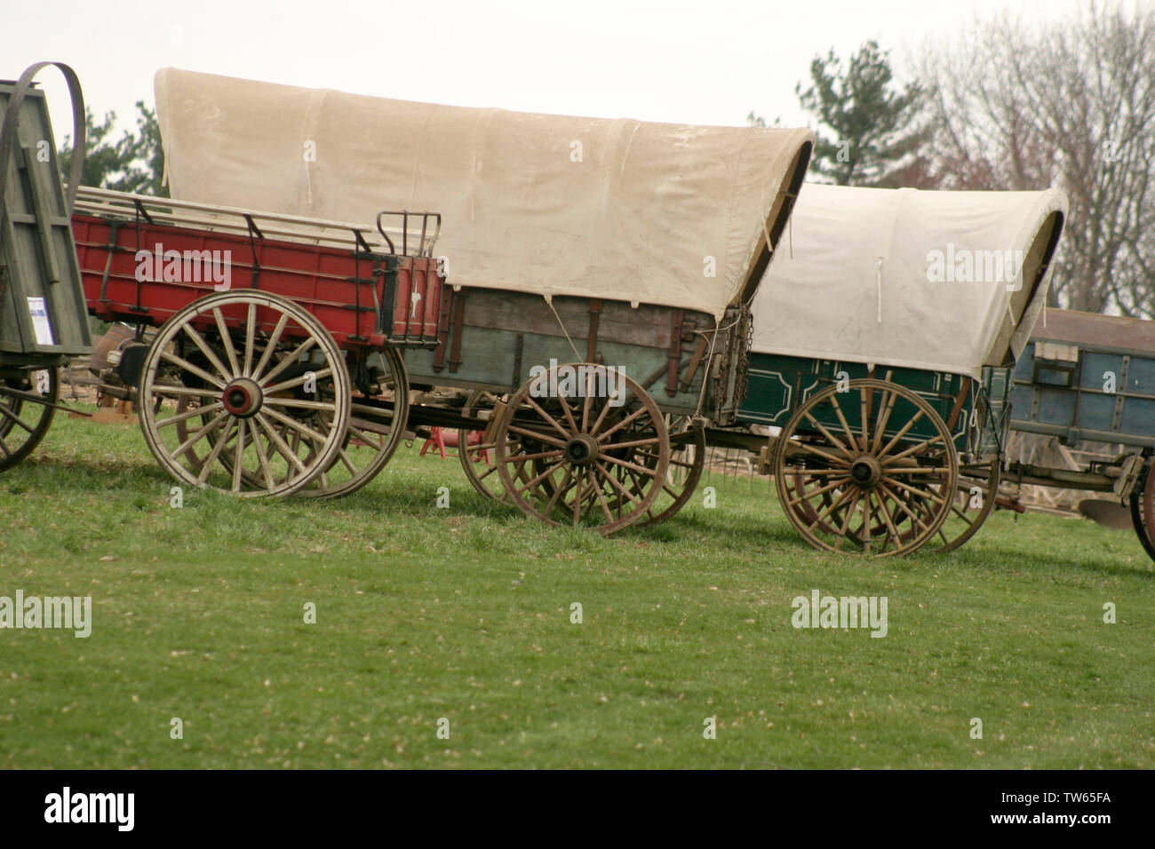 Antique American Carts/ Wagons/ Stagecoaches Stock Photo - Alamy