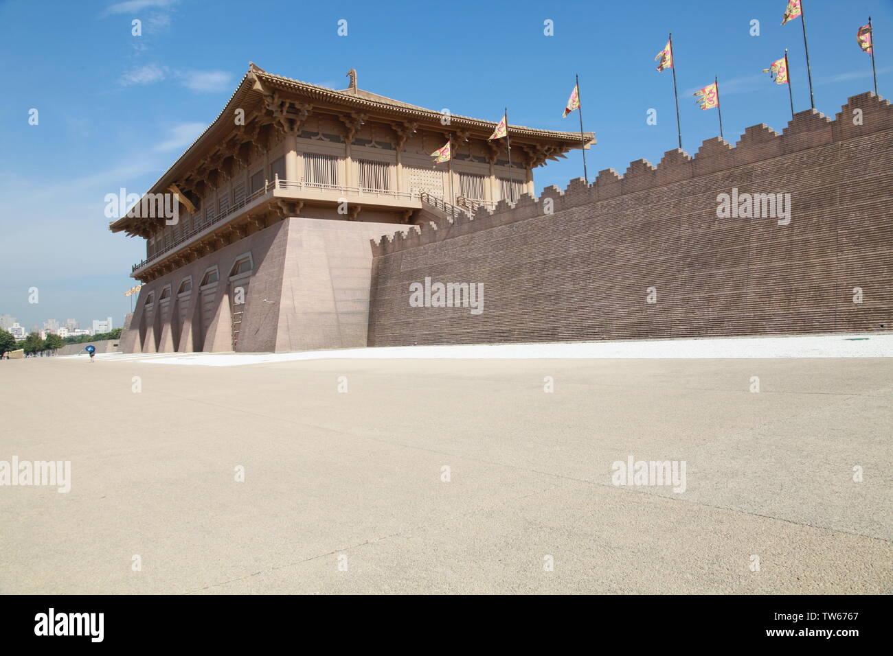 Dan Fengmen, Daming Palace National Site Park, Xi'an Stock Photo - Alamy