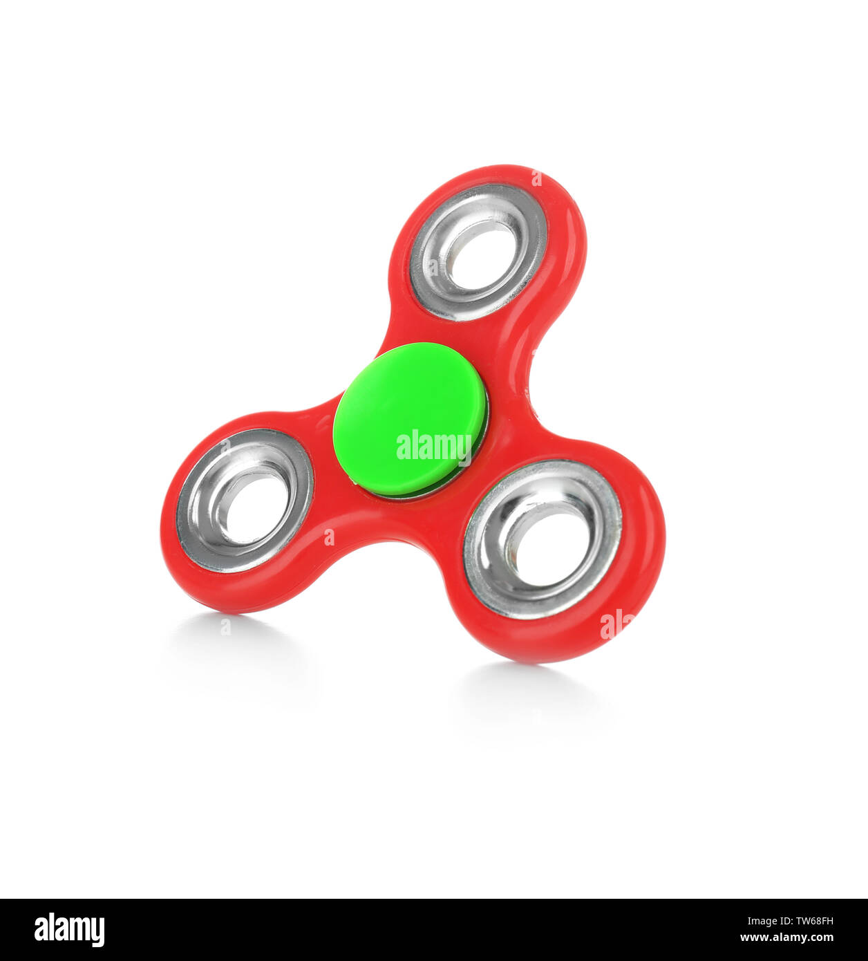 Modern spinner, isolated on white Stock Photo - Alamy
