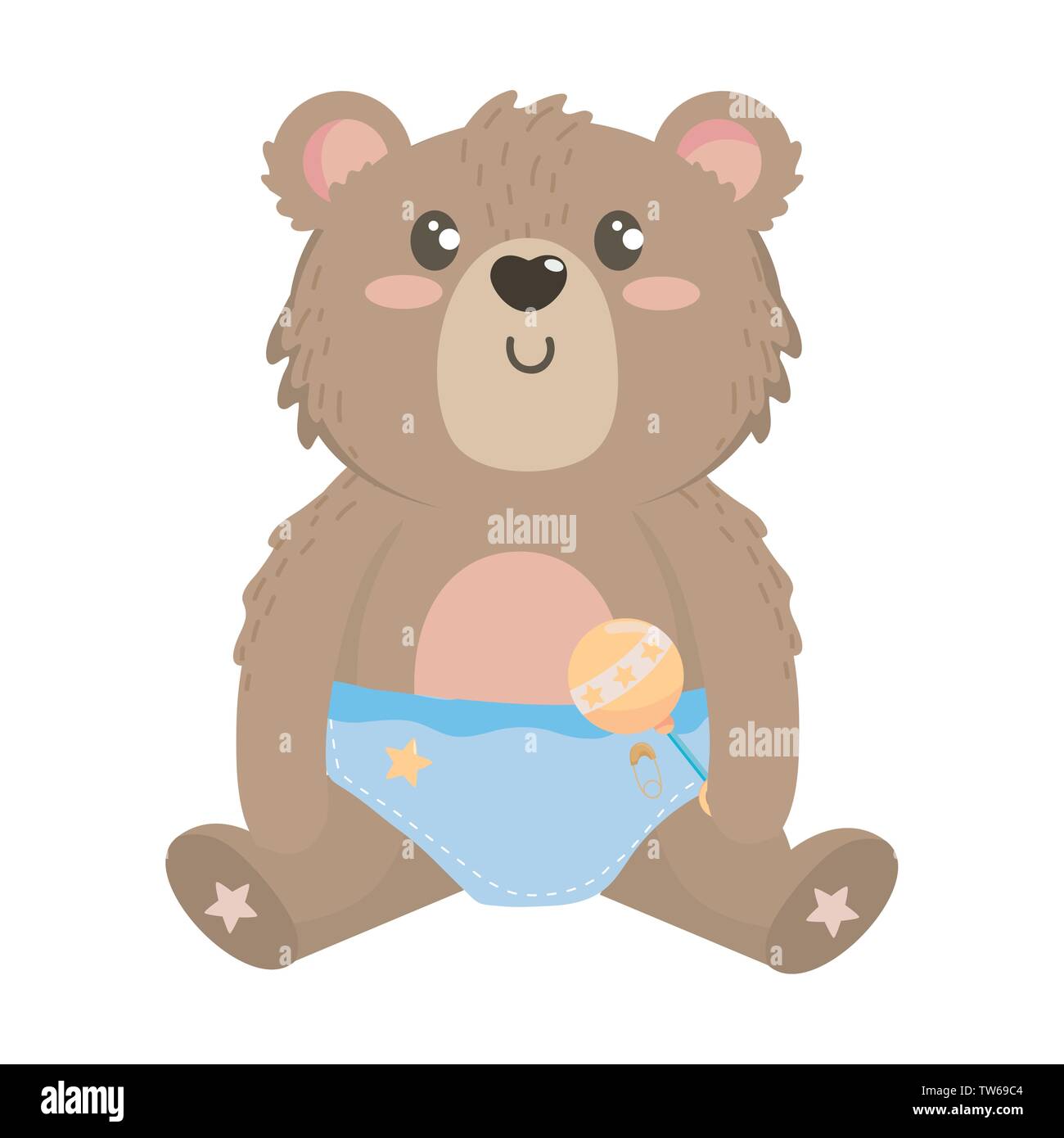 Baby symbol design, Childhood infant birth decoration present little ...