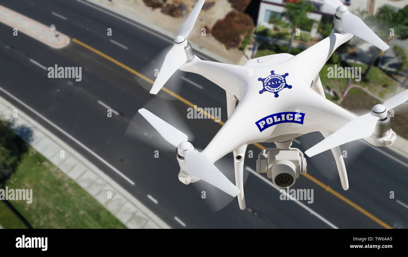 Police surveillance drone hi-res stock photography and images - Alamy