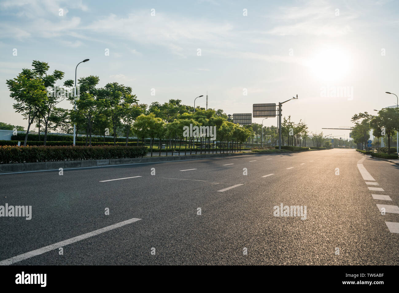 City Street View Stock Photo - Alamy