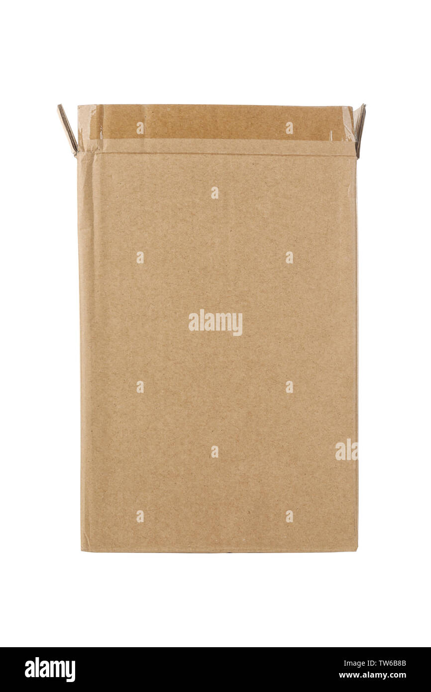 Ecological concept cardboard box Cut Out Stock Images & Pictures - Alamy