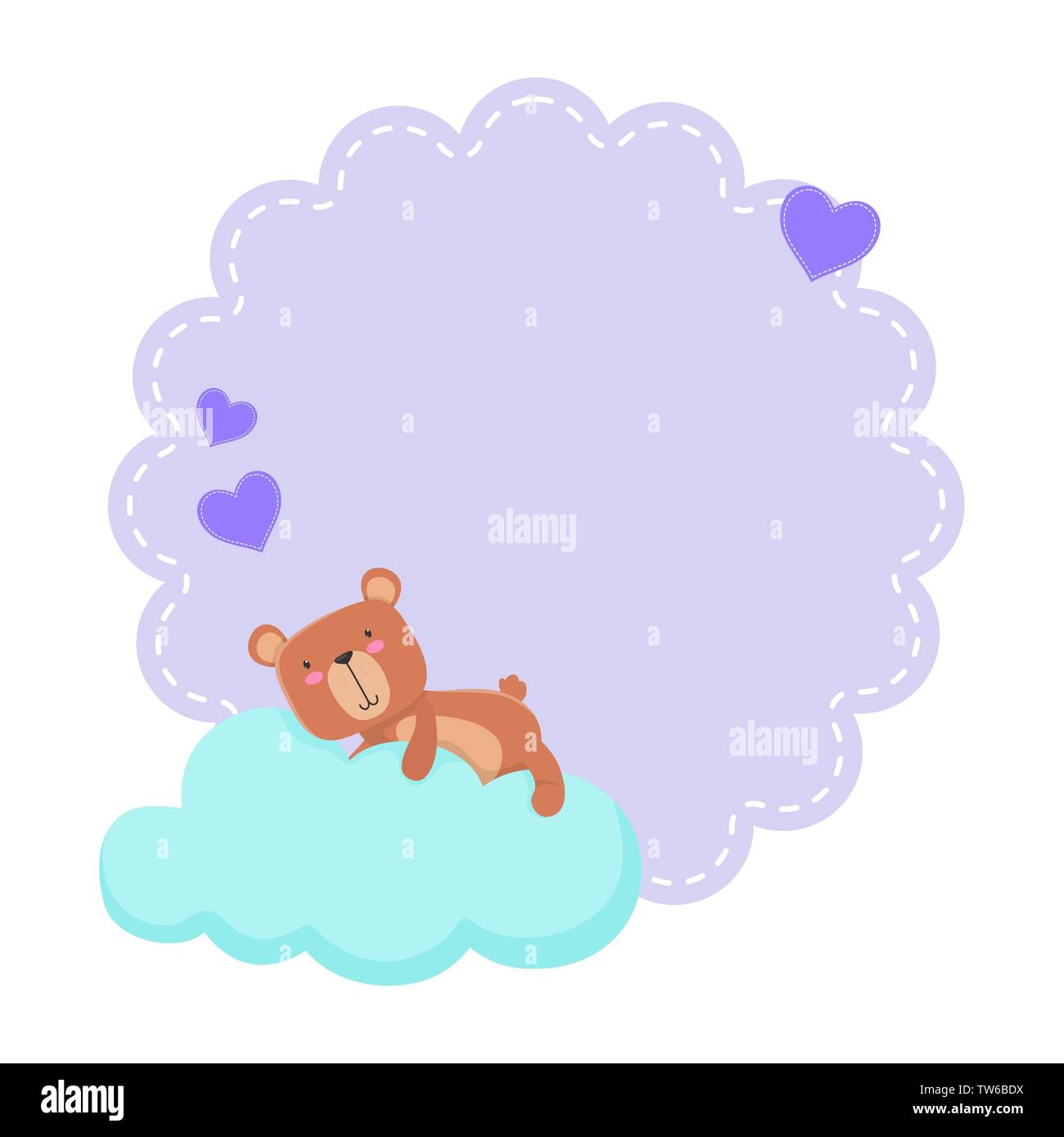 Teddy bear design, Childhood play fun kid cartoon game and object theme ...