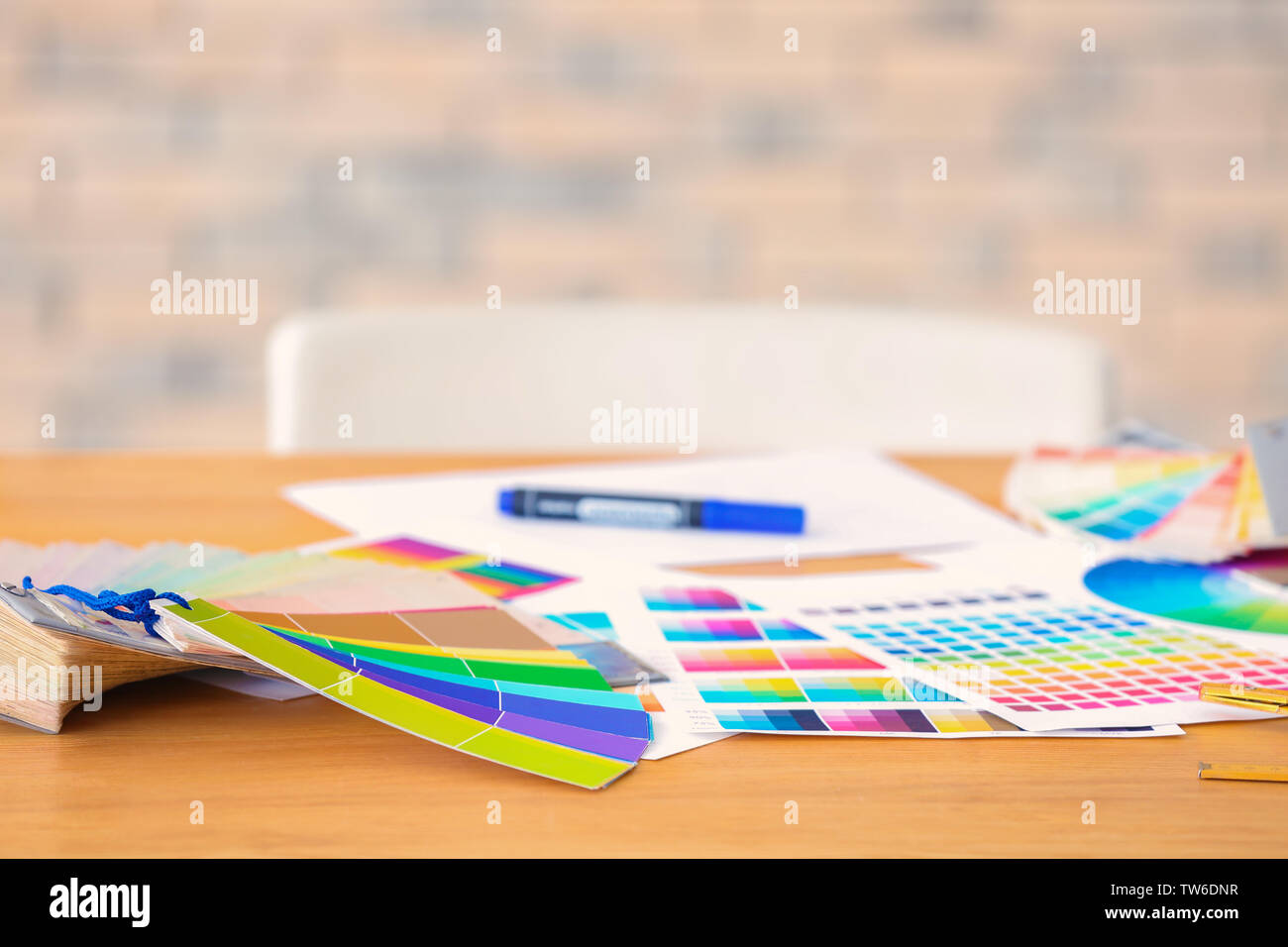 Different color palette hi-res stock photography and images - Alamy