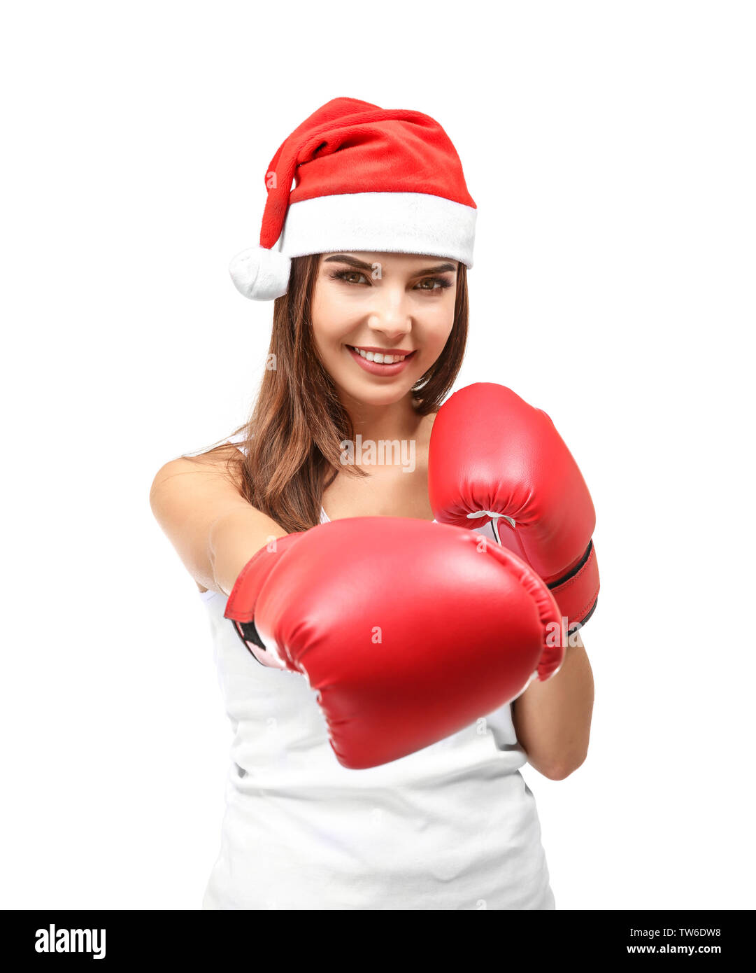 Kick boxing lady hi-res stock photography and images - Alamy
