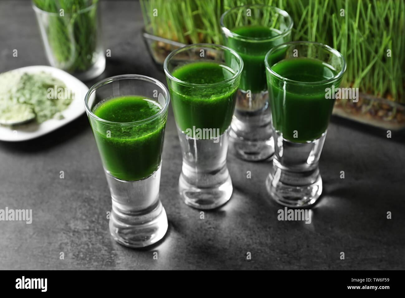 Shots healthy wheat grass hi-res stock photography and images - Alamy
