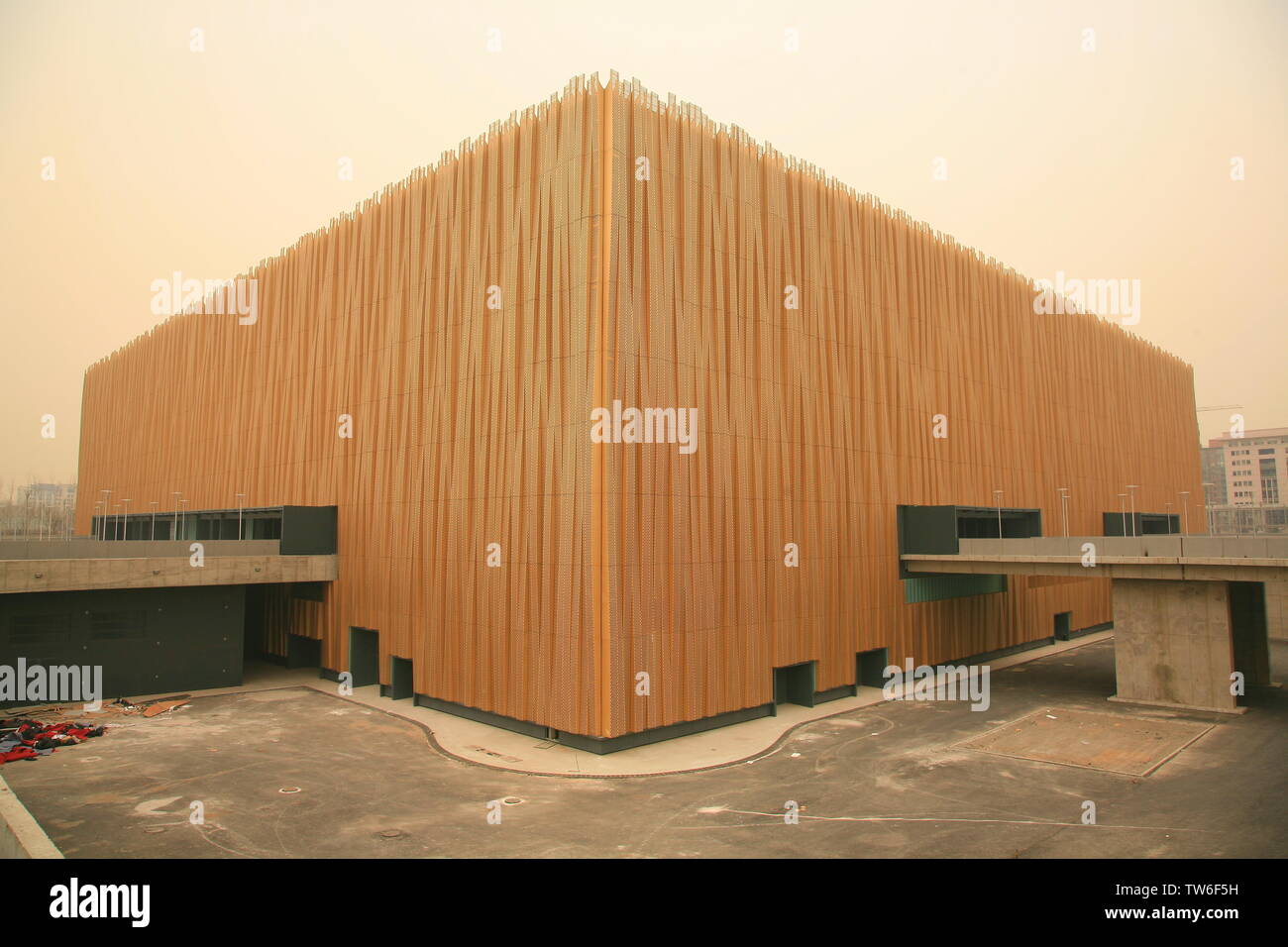 Beijing Wukesong Basketball Hall Stock Photo - Alamy