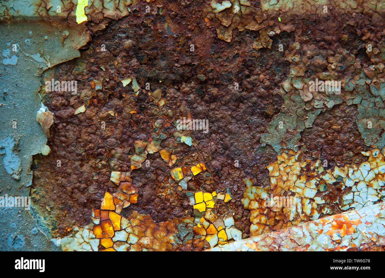 Metal old background. Metal surface rusty and coarse Stock Photo - Alamy