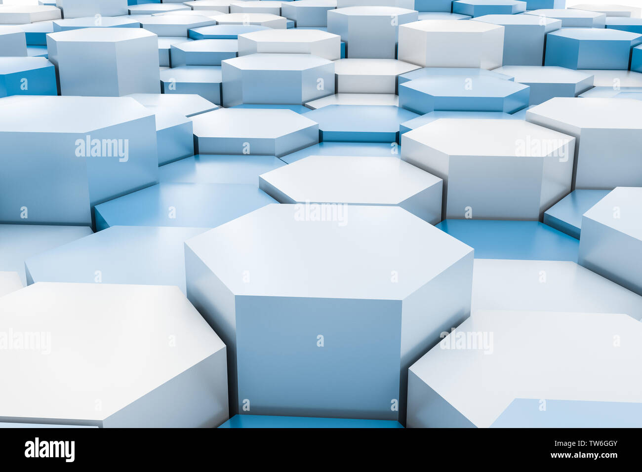 Hexagonal square combination, technology-sensitive background, three ...