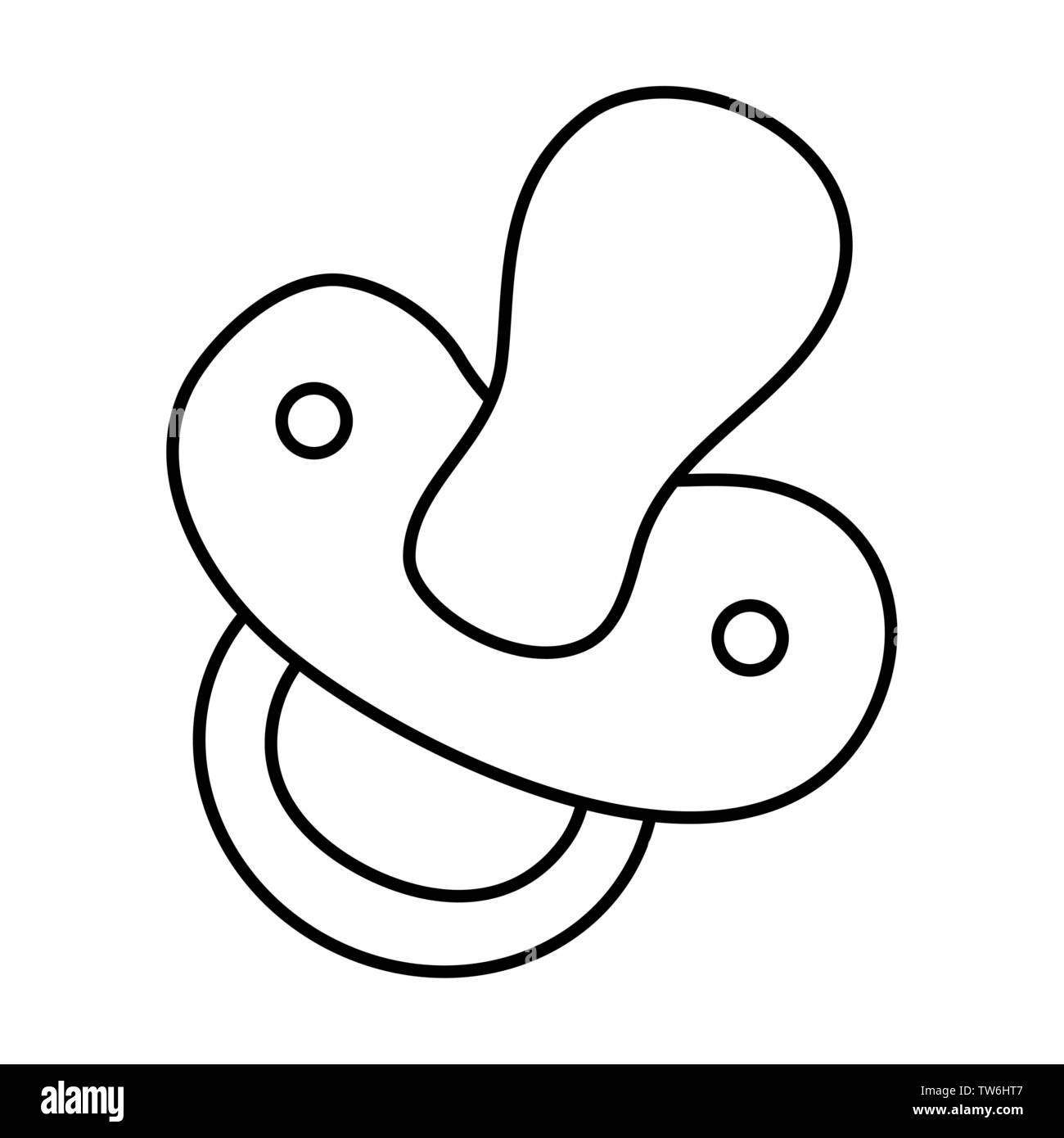 Baby Shower Coloring Pages Pacifier