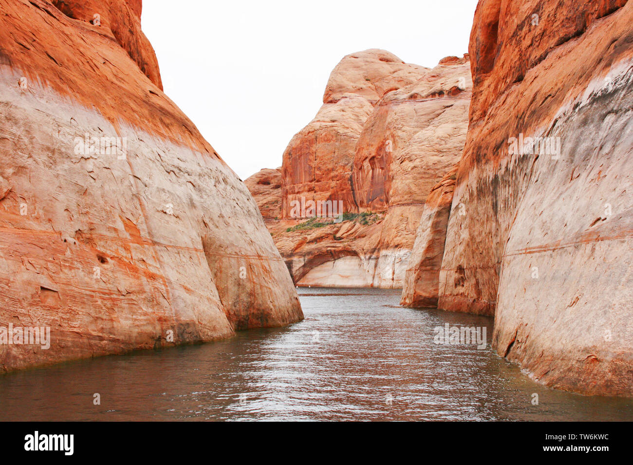 Narrow fiord of Lake Powell, Utah Stock Photo - Alamy