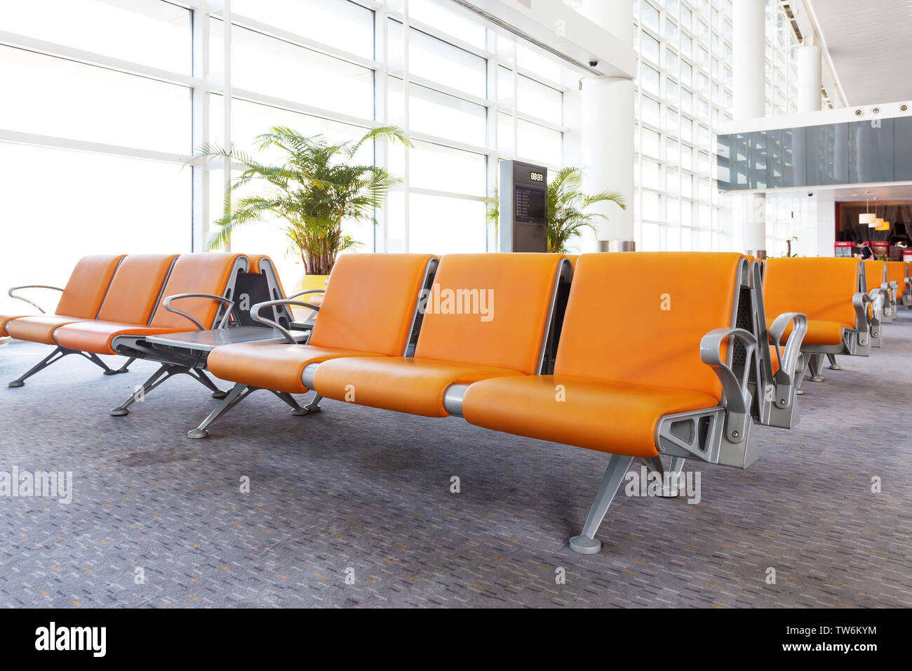 Modern airport terminal room Stock Photo - Alamy