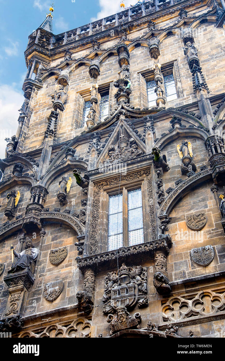 The Powder Tower is one of the original 13 city gates in Old Town ...