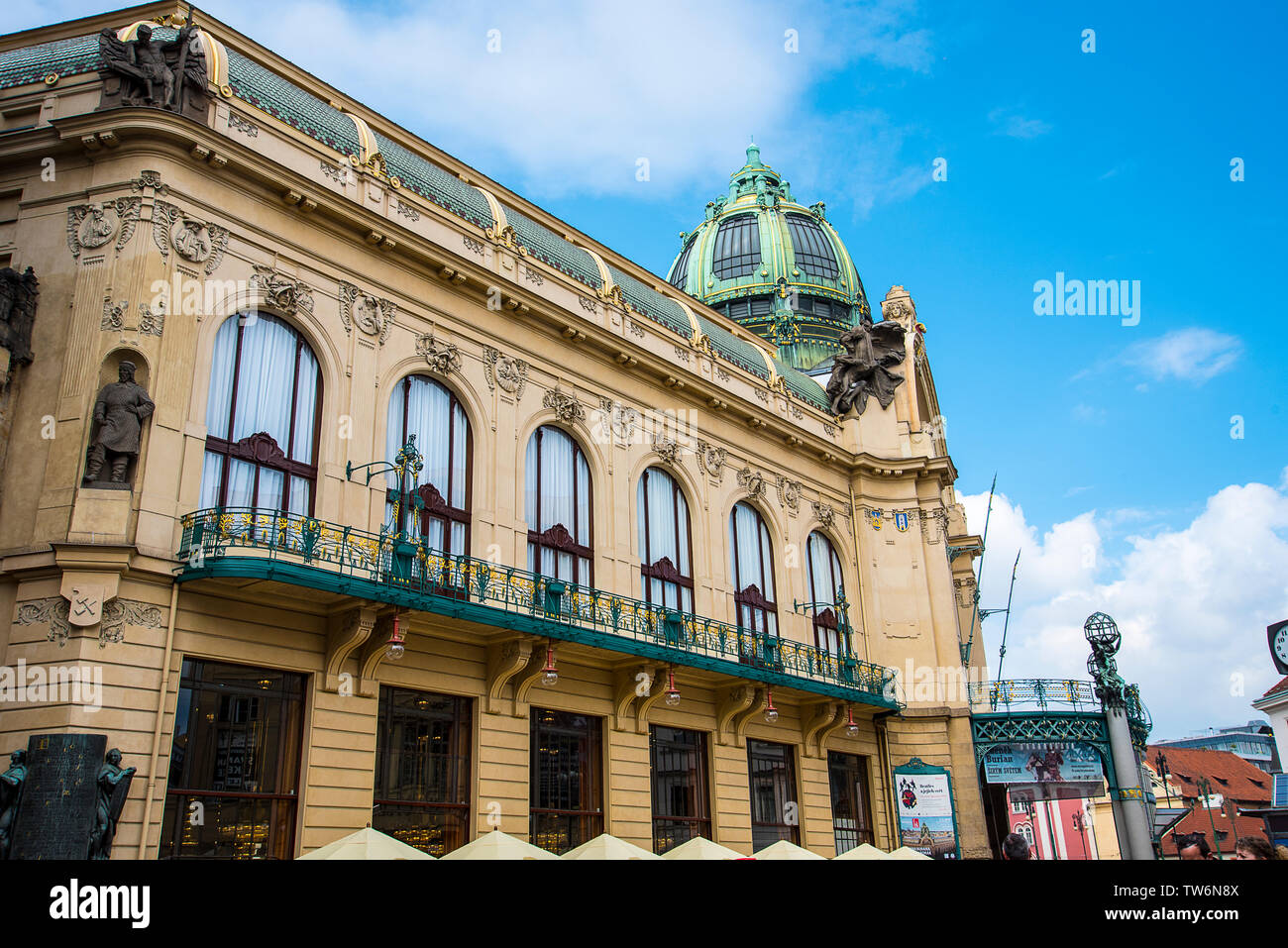 Municipal House is a civic building that houses Smetana Hall, a ...