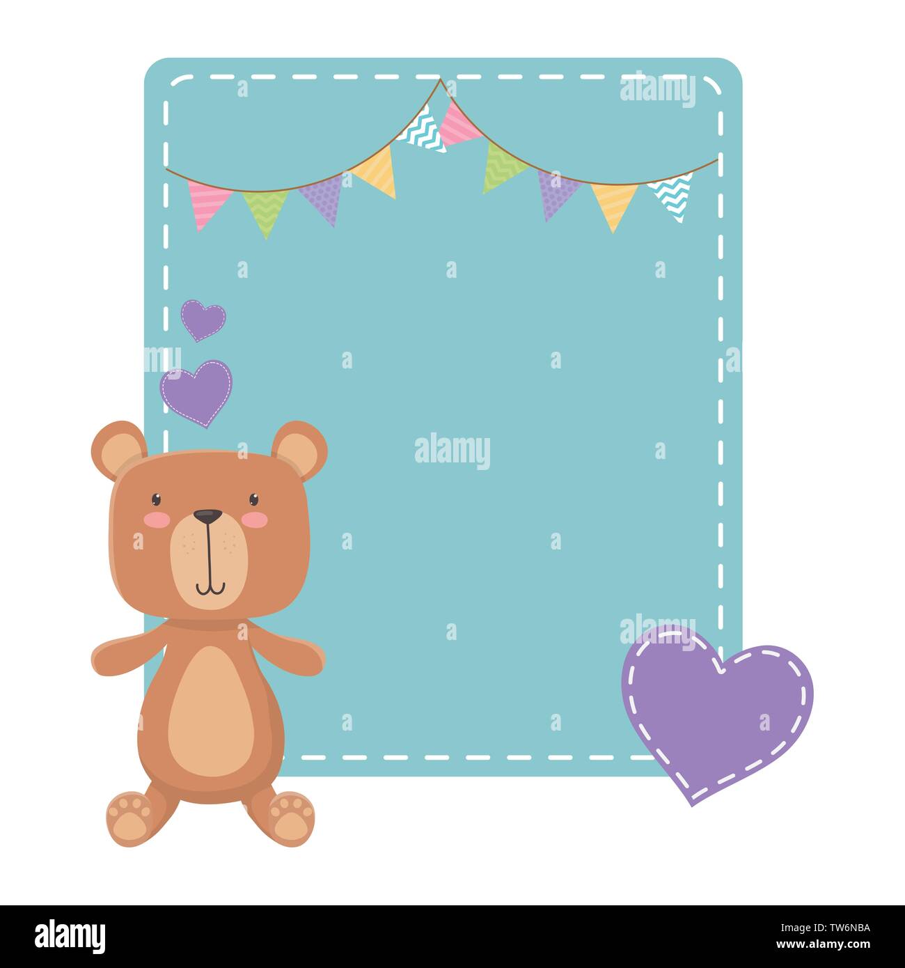 Teddy bear design, Childhood play fun kid cartoon game and object theme ...