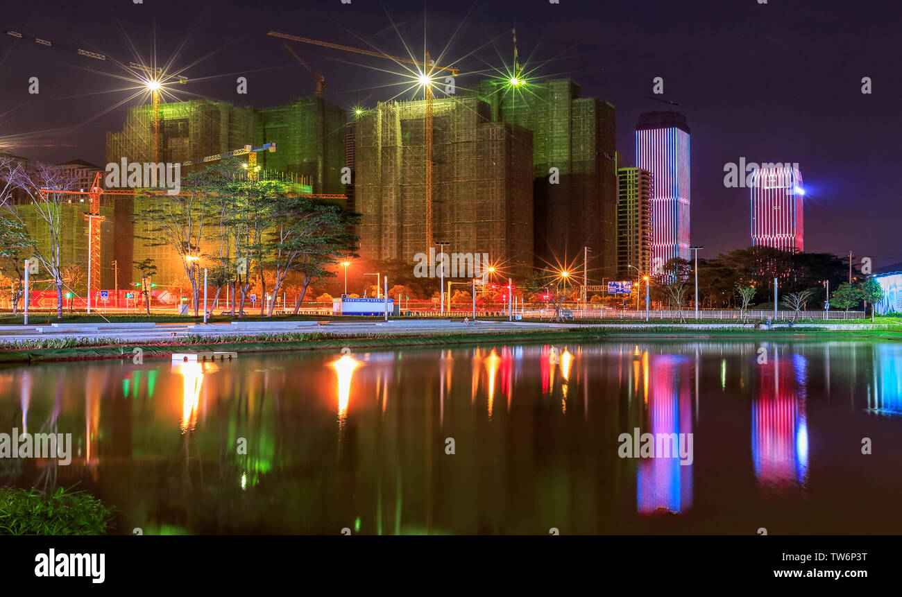 City appearance and skyline design dusk buildings buildings hi-res ...