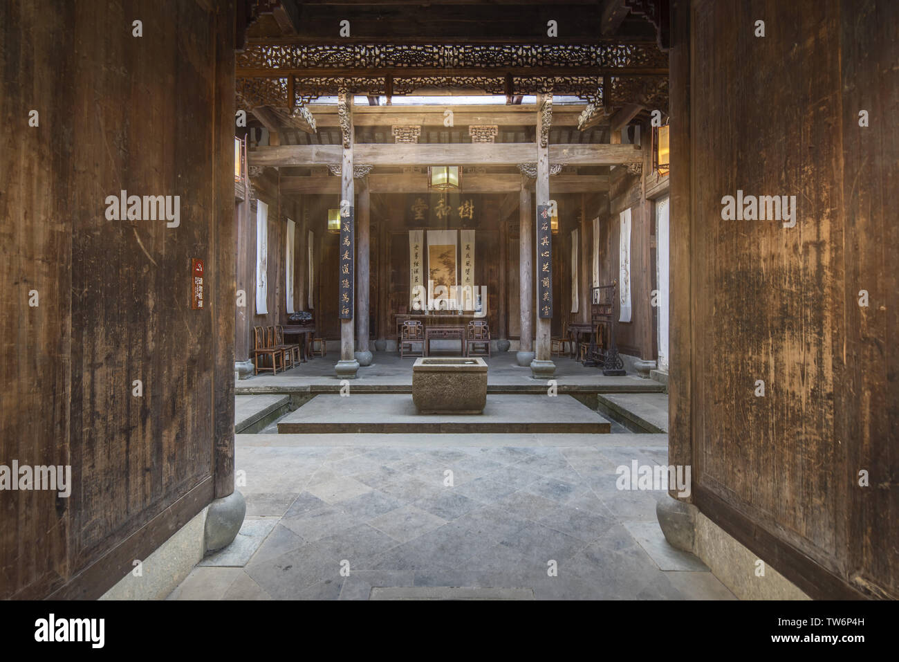 Ancient architecture in Huizhou Stock Photo - Alamy