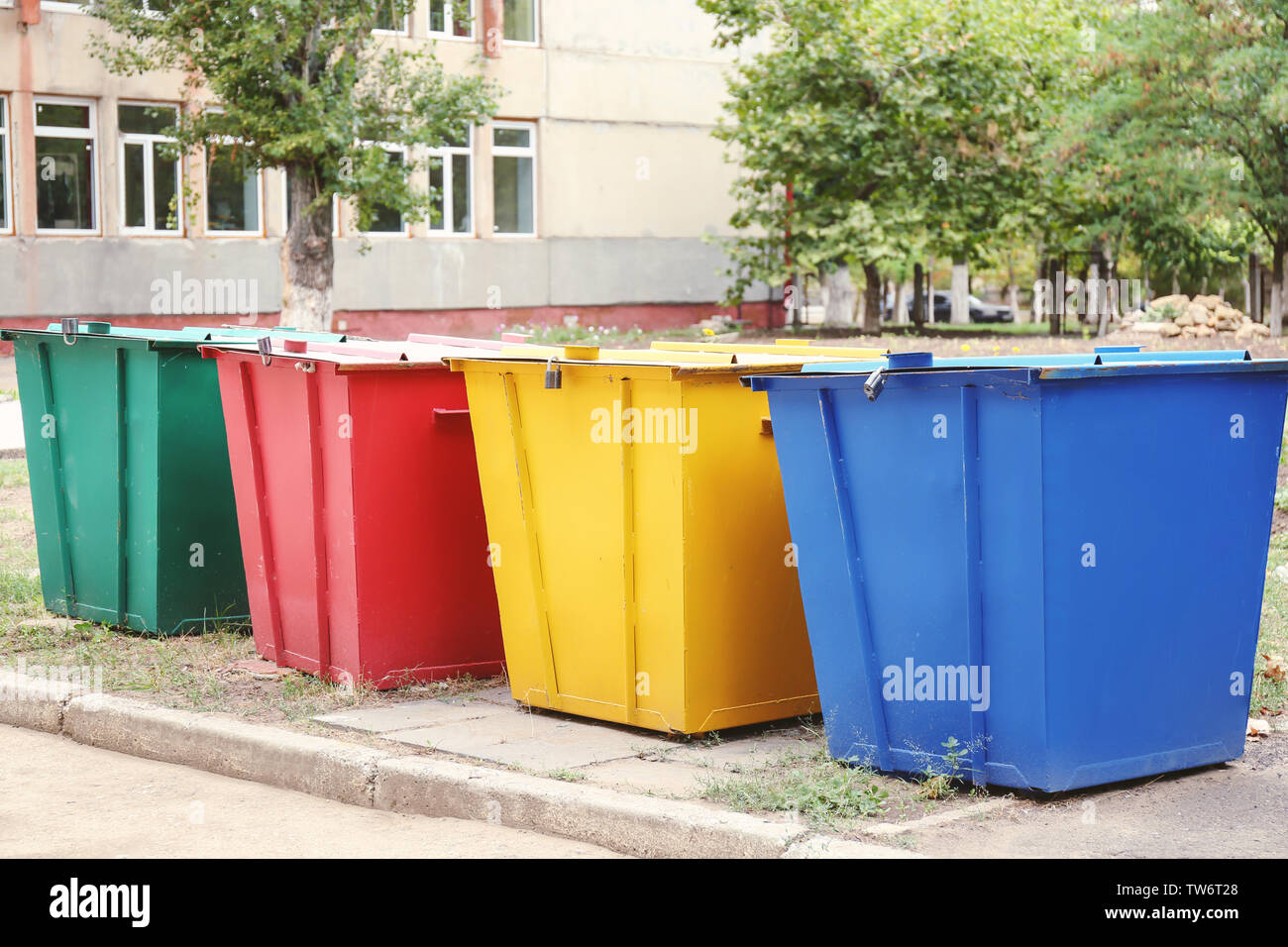 Types of public bins hi-res stock photography and images - Alamy