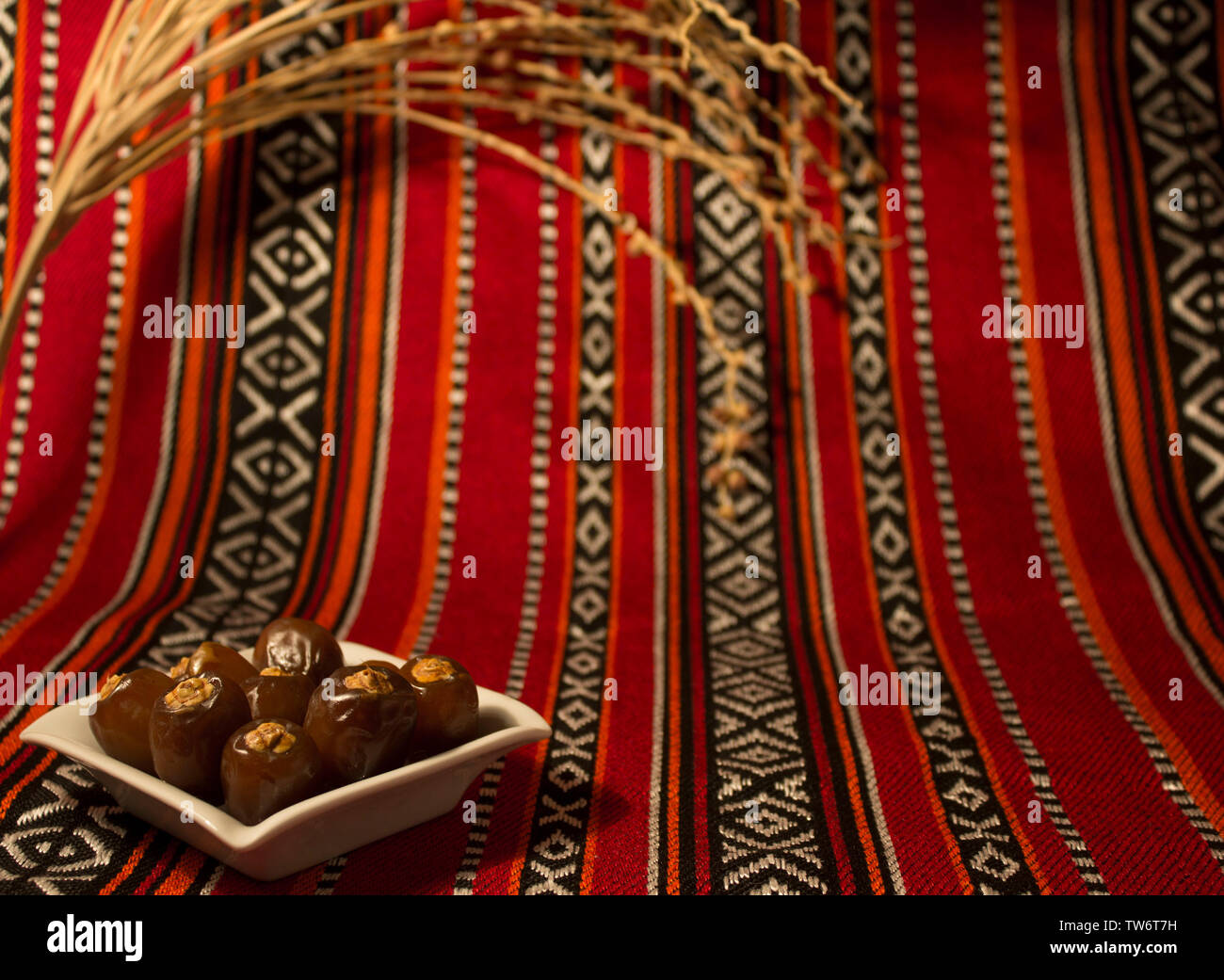 arabian majlis tent desert safari holiday series Stock Photo - Alamy
