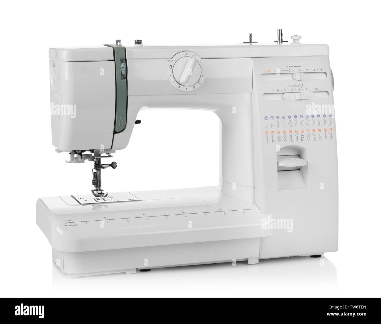 Electric sewing machine work Cut Out Stock Images & Pictures - Alamy