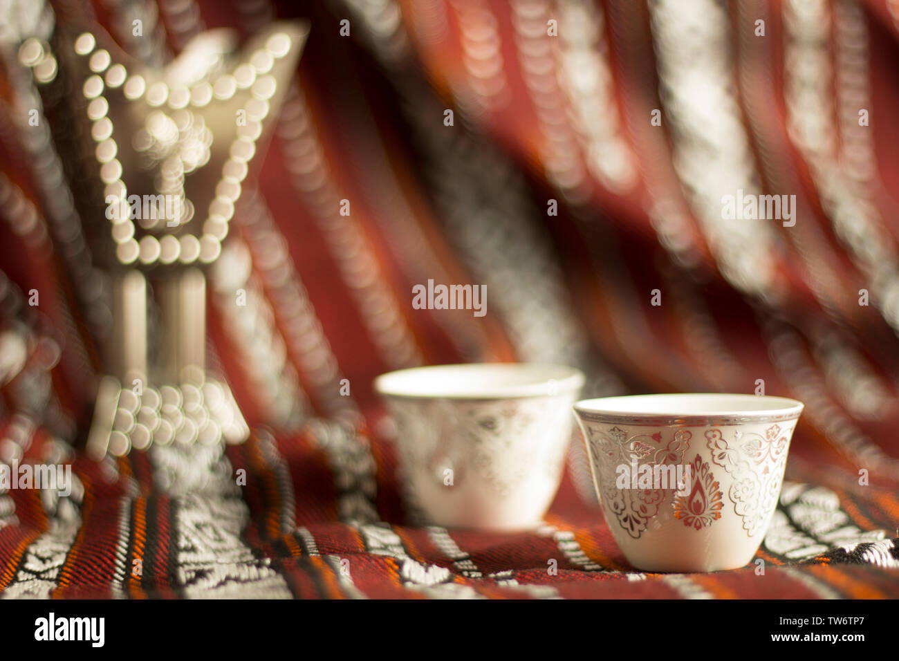 arabian majlis tent desert safari holiday series Stock Photo - Alamy