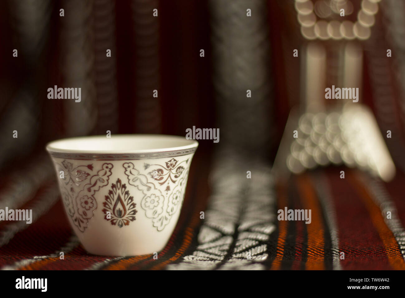 arabian majlis tent desert safari holiday series Stock Photo - Alamy