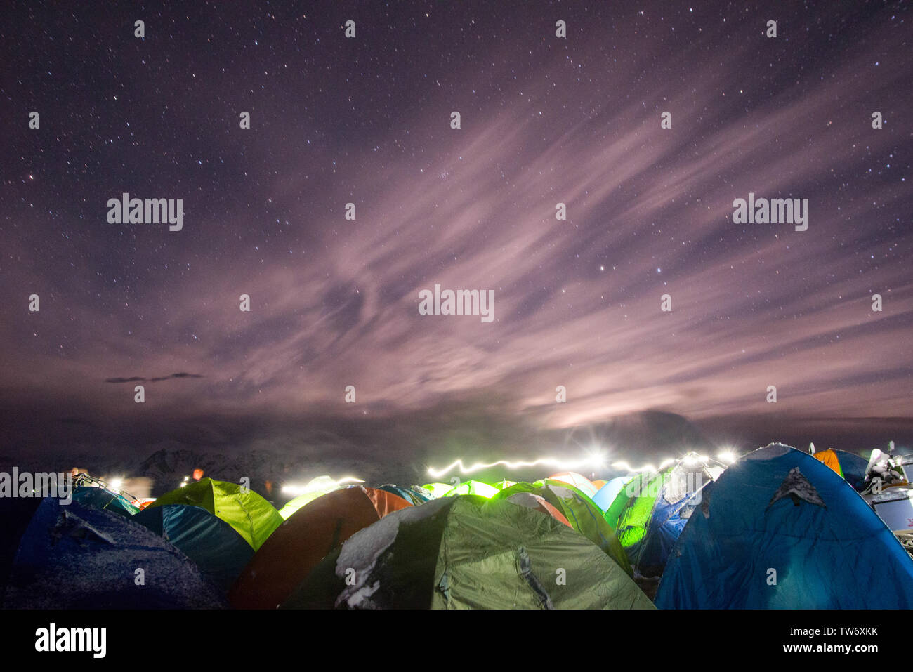 Camping Under The Stars