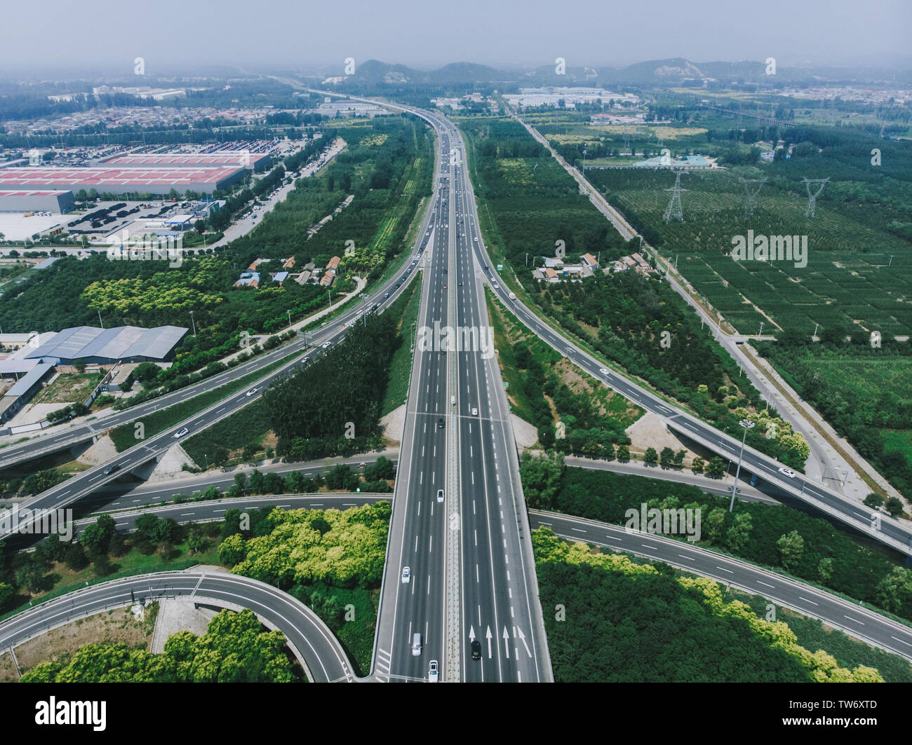 Aerial photography of beijing hi-res stock photography and images - Alamy