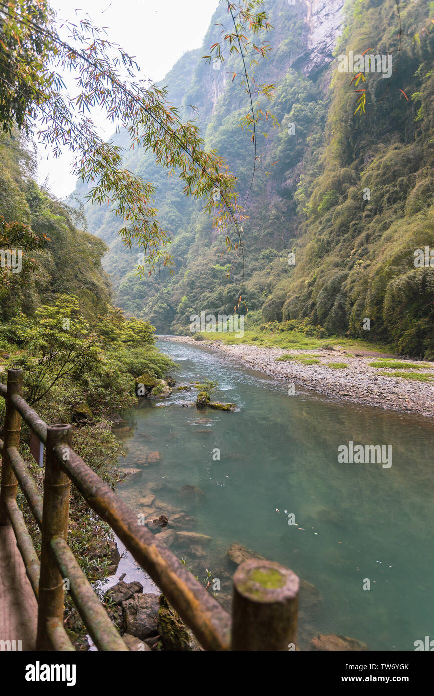 Pengshui Ai River Scenic Area Stock Photo - Alamy