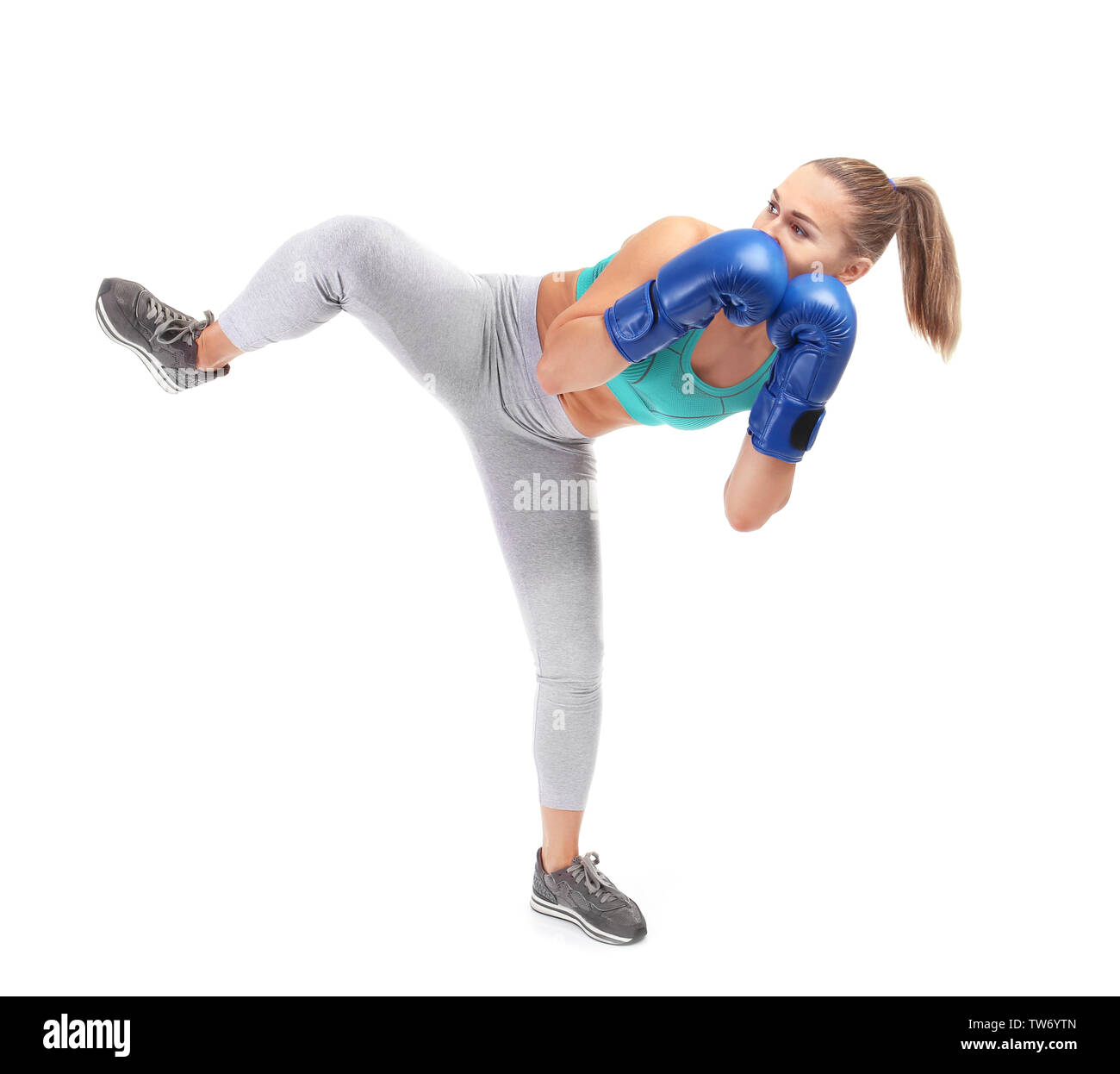 Kickboxer Cut Out Stock Images & Pictures - Alamy