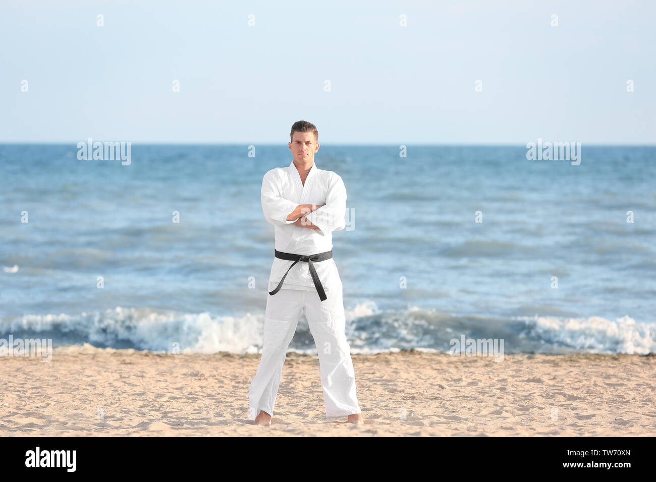 Karate instructor hi-res stock photography and images - Alamy