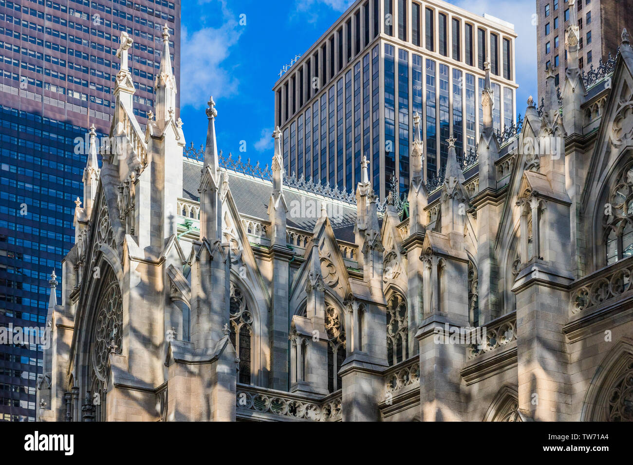 St. Patrick's Cathedral one of main one of the main Manhattan Landmarks ...