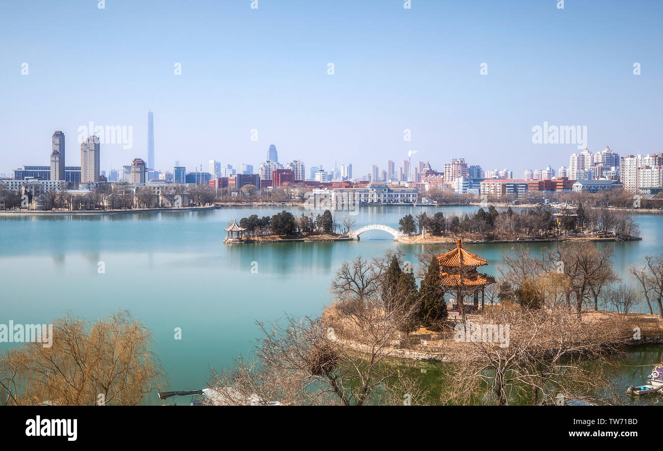 Tianjin Water Park Scenery Stock Photo - Alamy