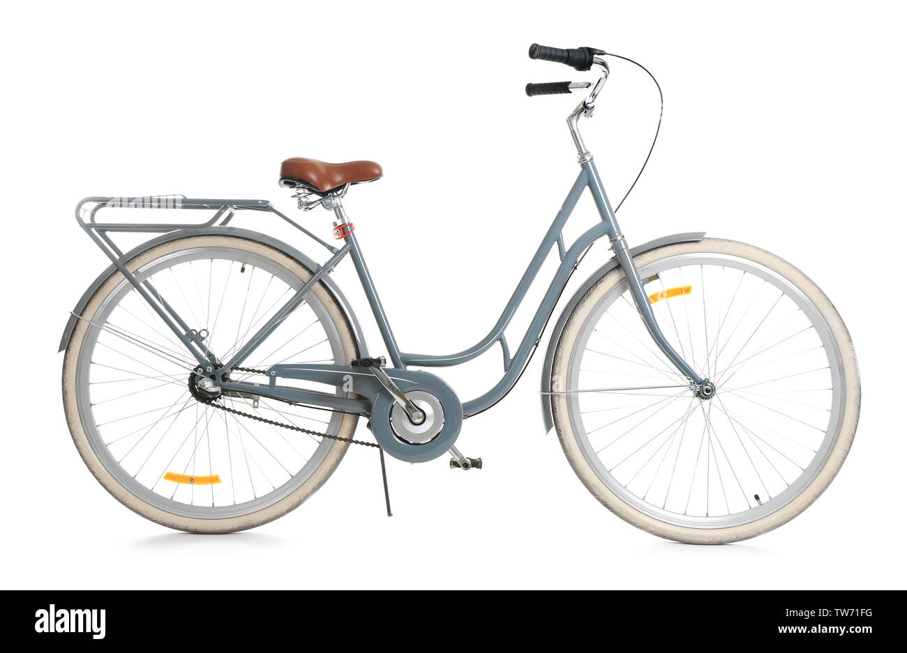 Modern retro bike Cut Out Stock Images & Pictures - Alamy