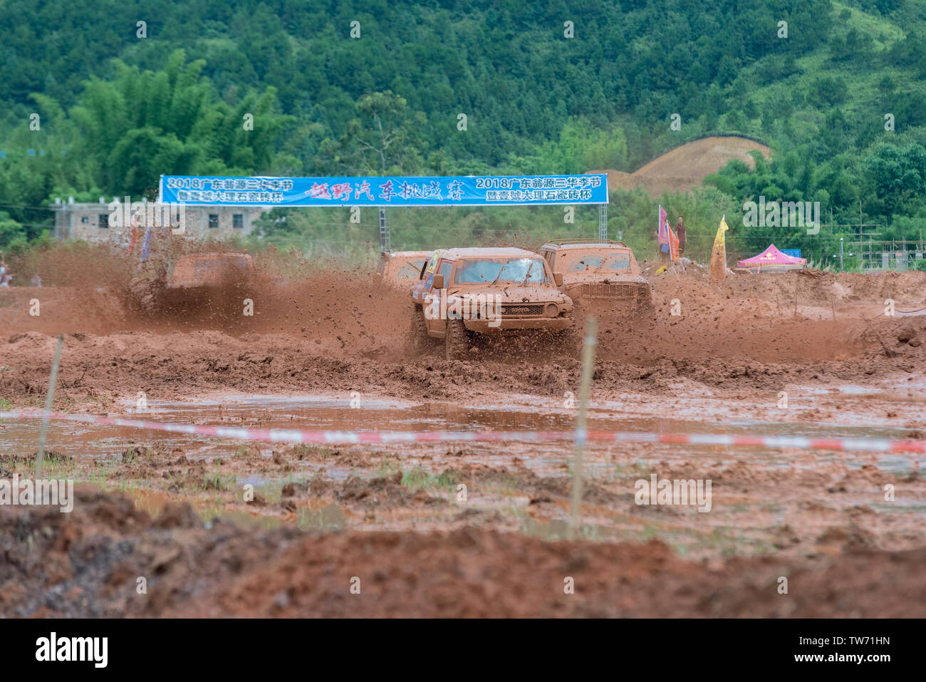 Land Cruiser Outdoor Car Cross Country Competition Stock Photo - Alamy