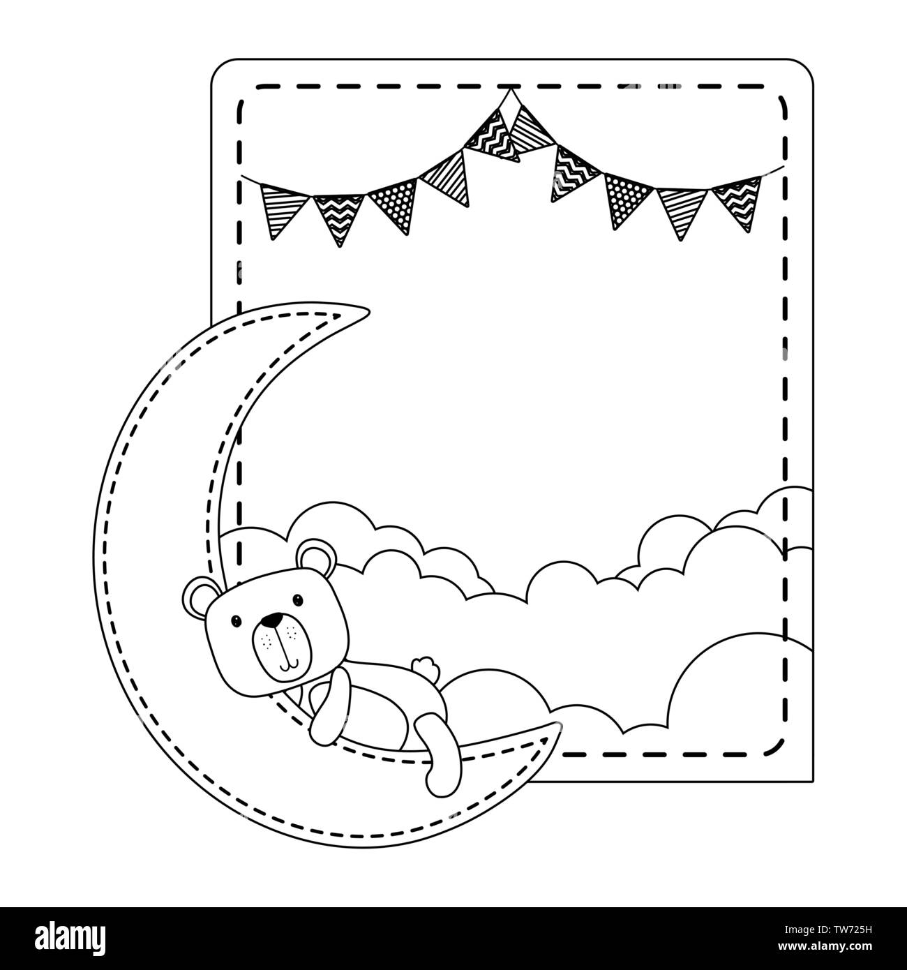 Teddy bear design, Childhood play fun kid cartoon game and object theme ...