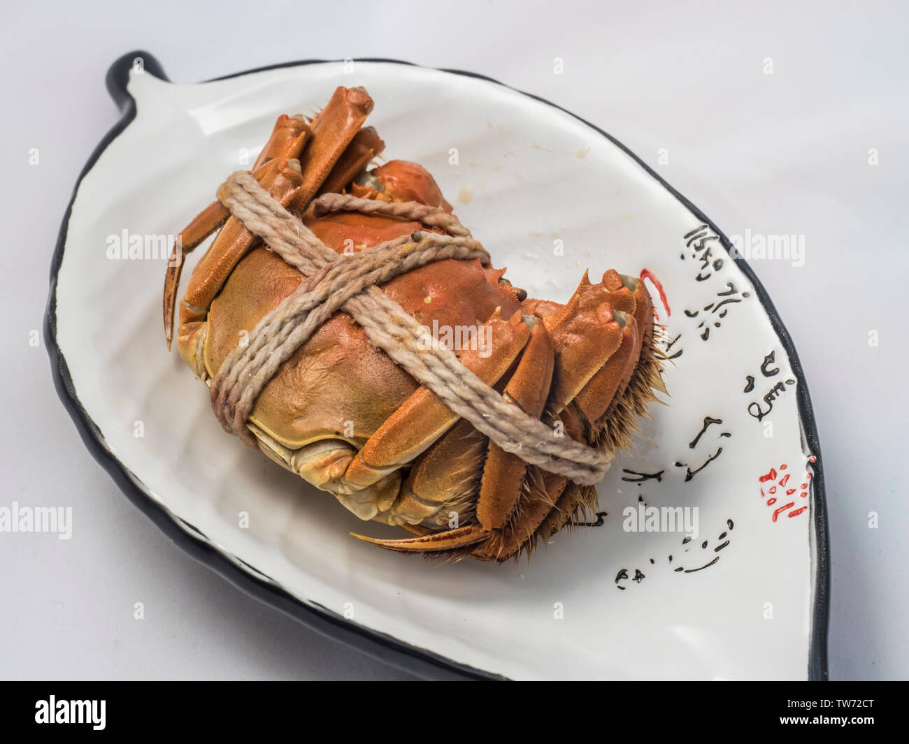 Lunch with hairy crabs hi-res stock photography and images - Alamy
