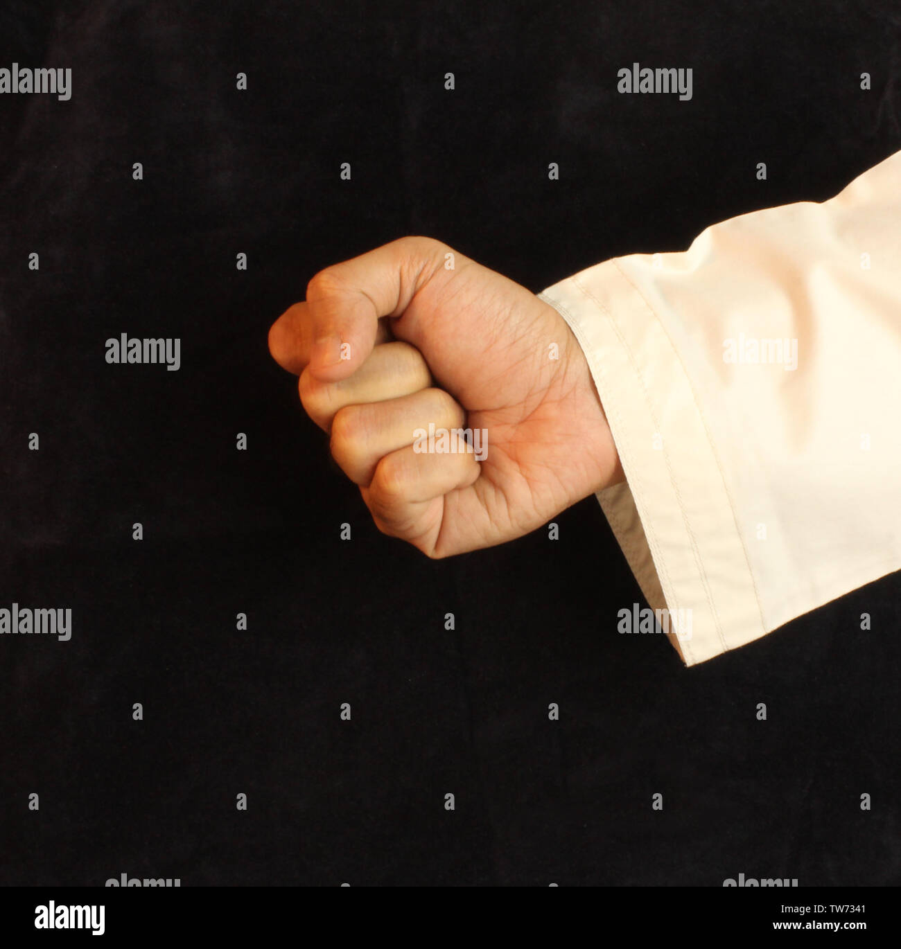Arab Man wearing kandura Hand gesture series Stock Photo - Alamy