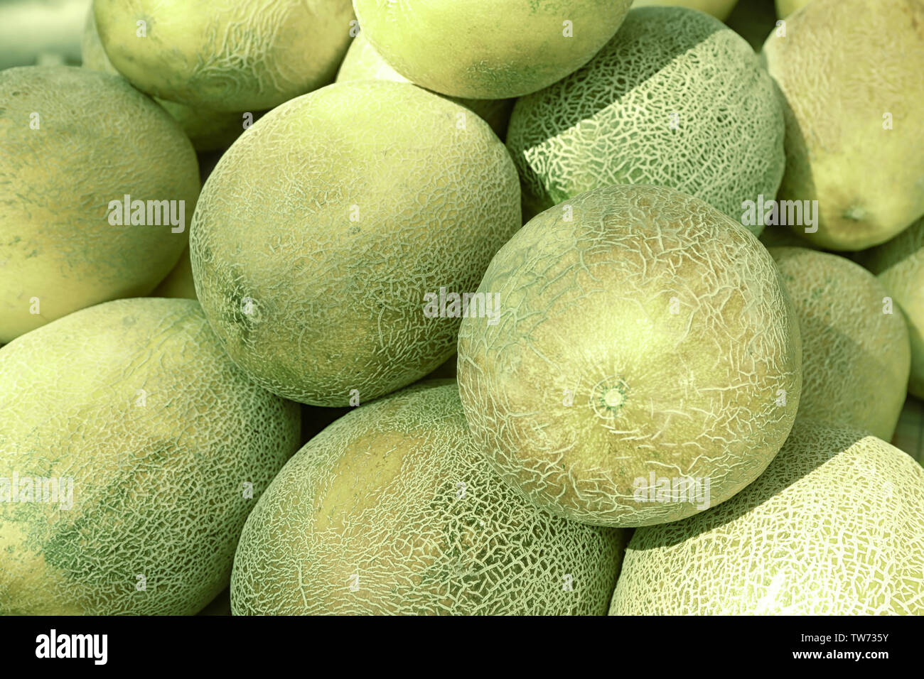 Melons closeup hi-res stock photography and images - Alamy