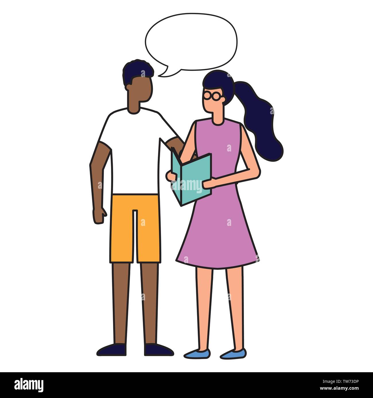 people talking bubble Stock Vector Image & Art - Alamy