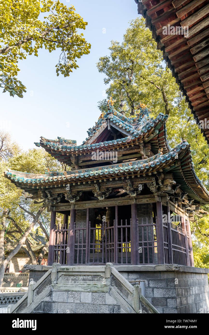 Jin Temple, Taiyuan City, Shanxi Province, China Stock Photo - Alamy