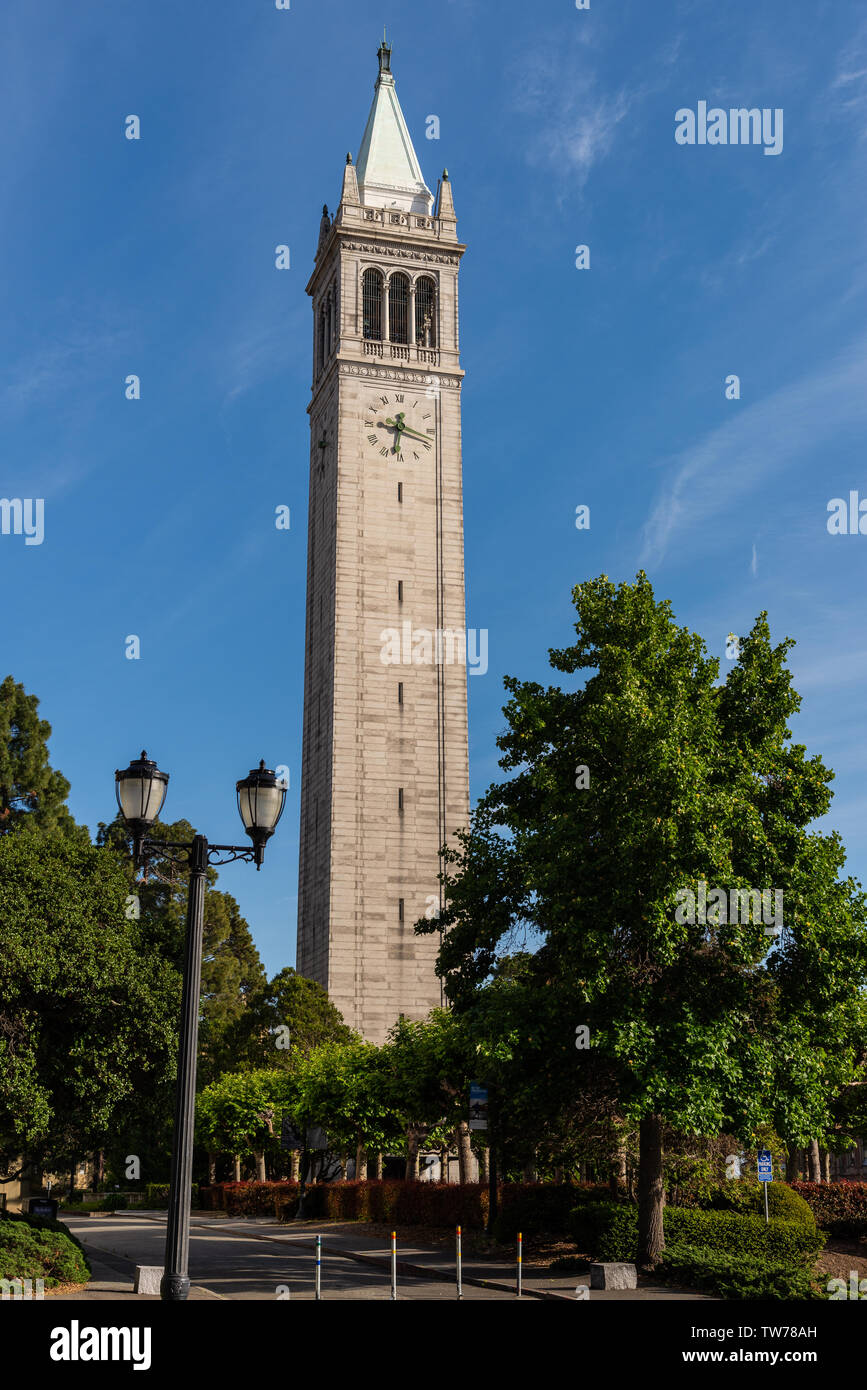 Sather tower university of california hi-res stock photography and ...