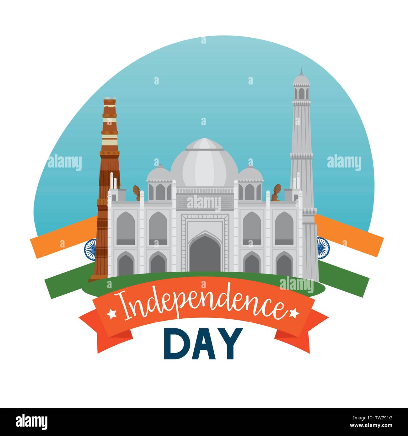Taj holiday Stock Vector Images - Alamy