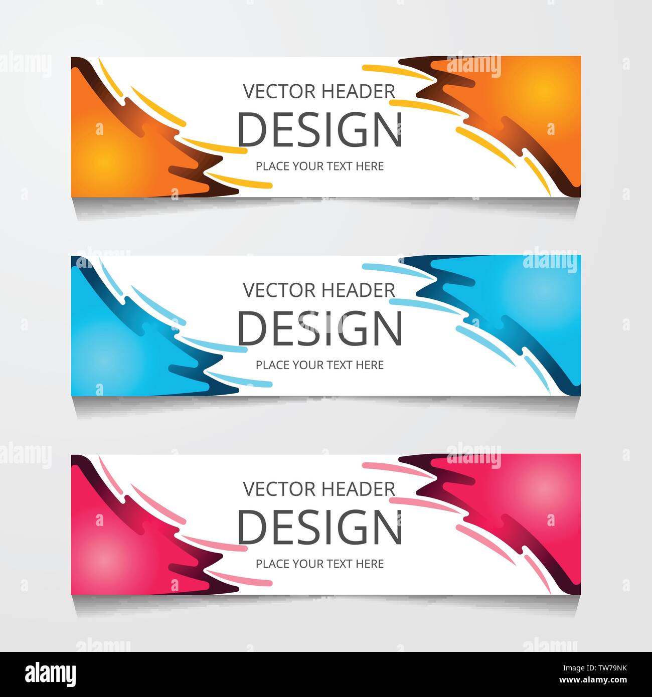 abstract geometric design banner web template. Vector Illustration ...