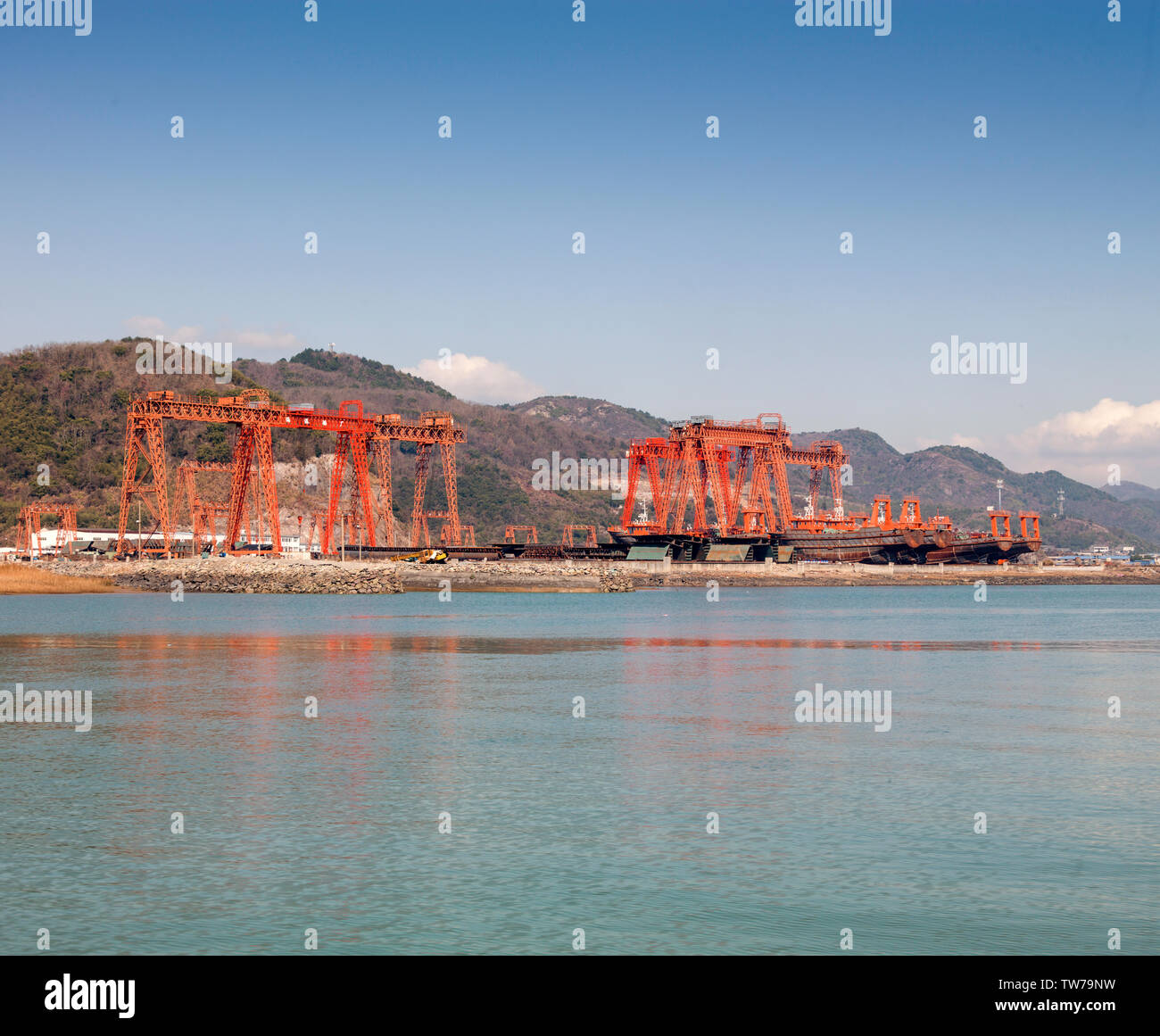 Scenery of Xiangshan Bay, Ningbo Stock Photo - Alamy