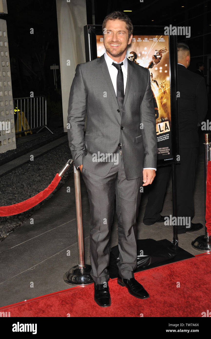 LOS ANGELES, CA. October 06, 2008: Gerard Butler at the Los Angeles ...